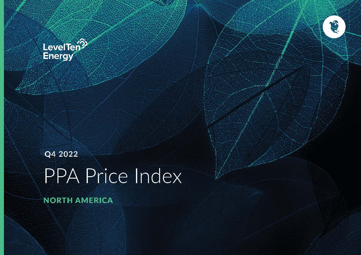 LevelTen PPA Price Index